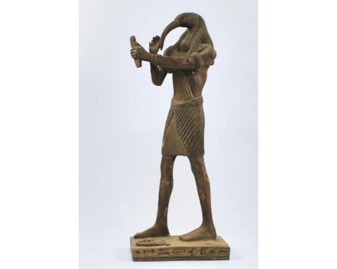 Ancient Egyptian Thoth Statue - God of Moon-god of Wisdom-djehuti ...