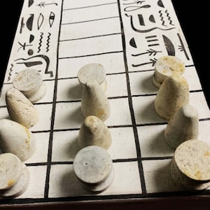 One of A Kind Ancient Egyptian Board Game Senet or Senate Like the ...