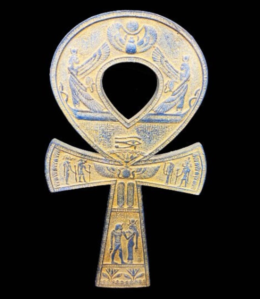 Handmade Egyptian Ankh - Replica Statue - Home Decor - Handmade Antique ...
