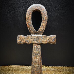 Ancient Egyptian Key of Life, Ankh Key, Handmade Ankh Statuette. - Etsy