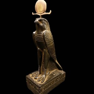 Egyptian Amun Ra - Handmade Replica - Handmade Decor- Handmade Statue ...