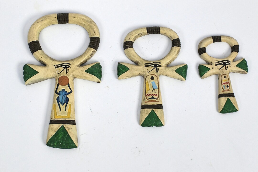 Set of Replica Egyptian Ankh (key of Life) Symbol of Eternal Life ...