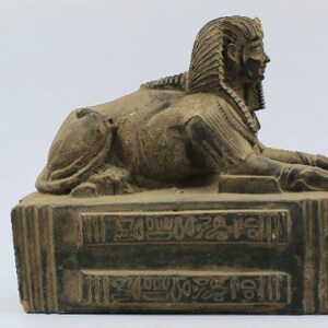 The Great Sphinx of Giza (symbol of Protection) Sitting on a Base With ...
