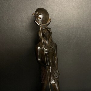 RA the Sun God of Ancient Egypt Holding the Ruling Stick - Replica ...