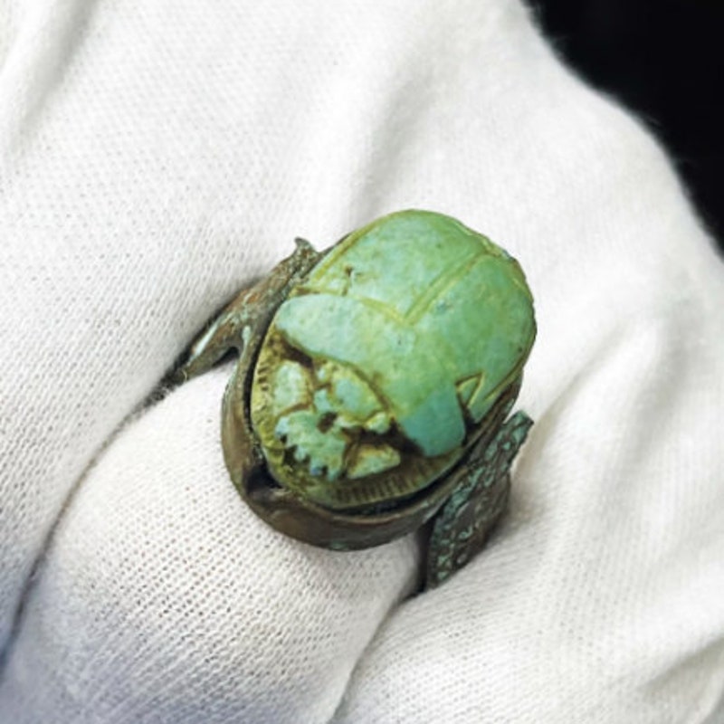 Scarab Ring - Etsy