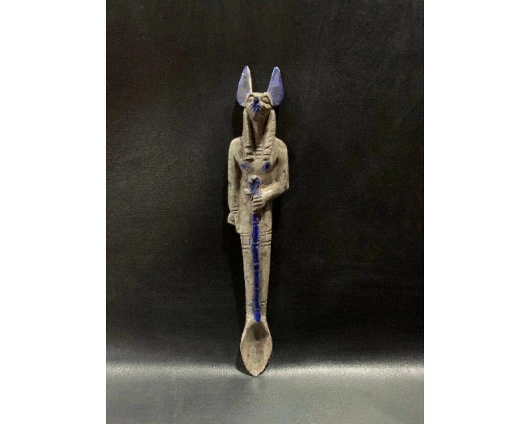 Ancient Egyptian Pharaoh's Spoon of Doctor Anubis, Anubis God of ...
