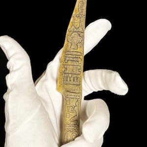 Unique Ancient Egyptian Pharaoh's Knife - Made From Boulder Stone With ...