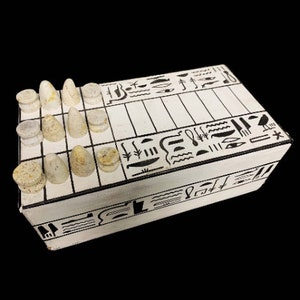 One of A Kind Ancient Egyptian Board Game Senet or Senate Like the ...