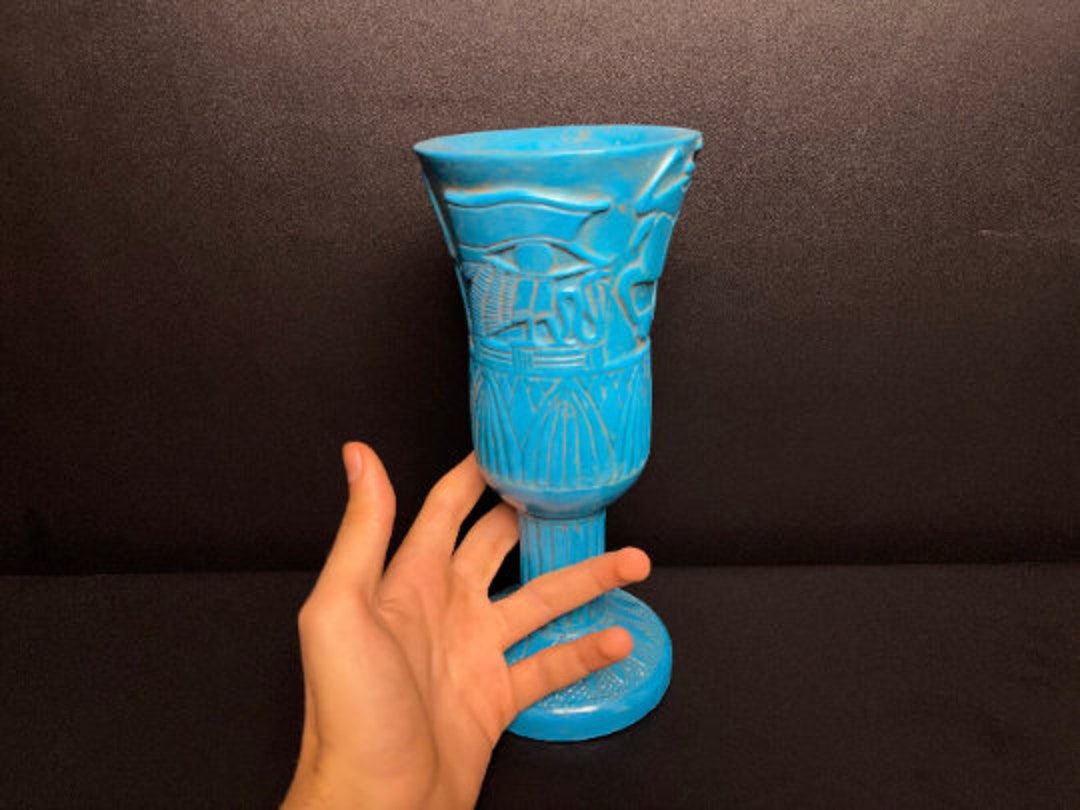 Unique Egyptian Pharaonic Cup With Amazing Color You Can Use It as a ...