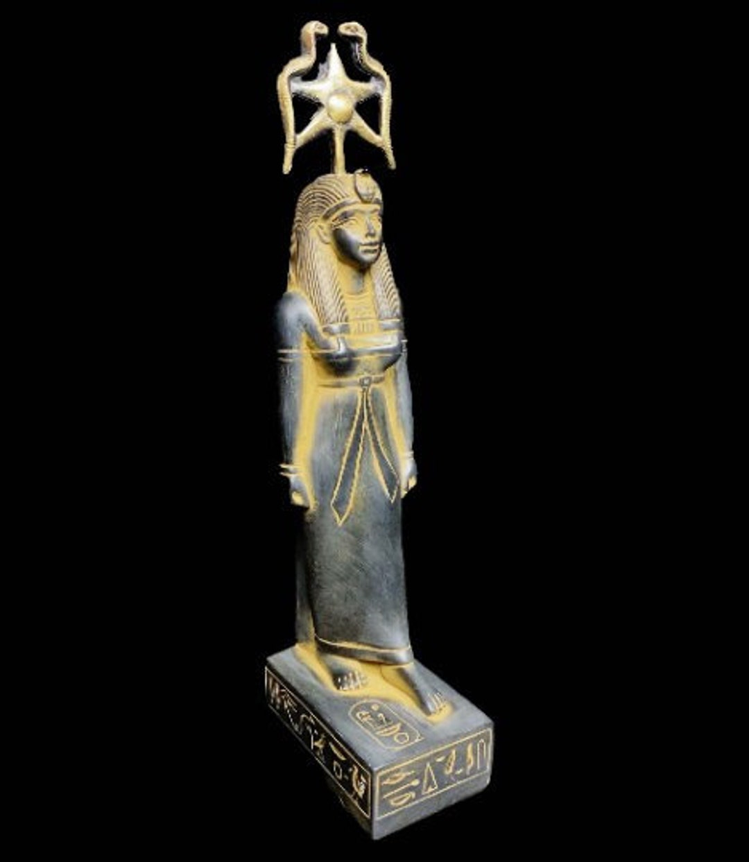 Rare Statue of Goddess Seshat Goddess of Writing and Measurement and ...