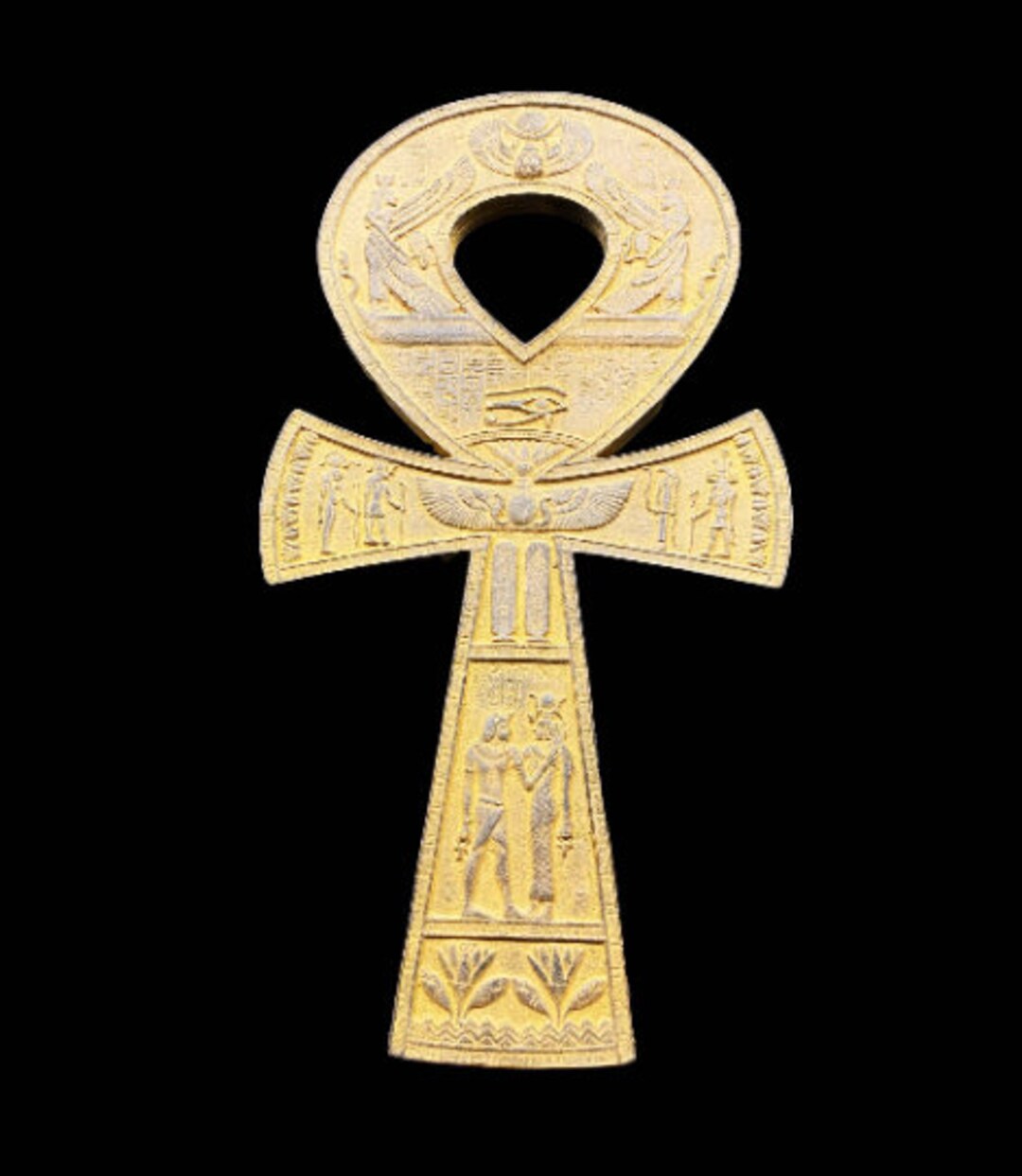 Egyptian Ankh - Replica Statue - Home Decor - Handmade Antique ...