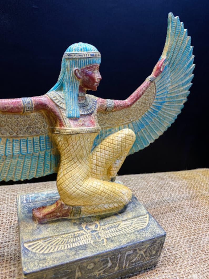 Goddess ISIS Statue Egyptian Replica Goddess Isis Sculpture - Etsy