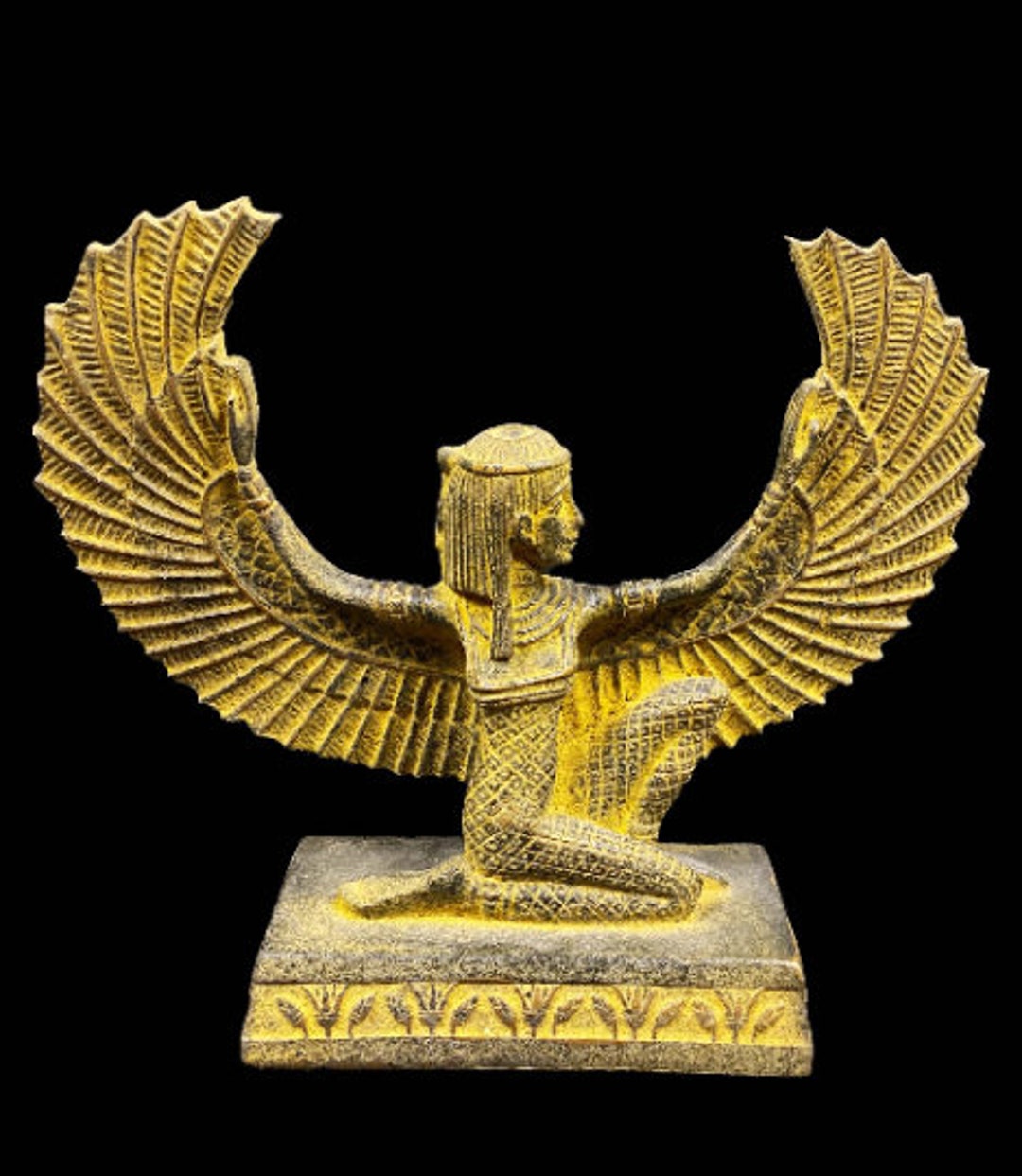 Egyptian Goddess ISIS - Handmade Replica - Handmade Decor- Handmade ...