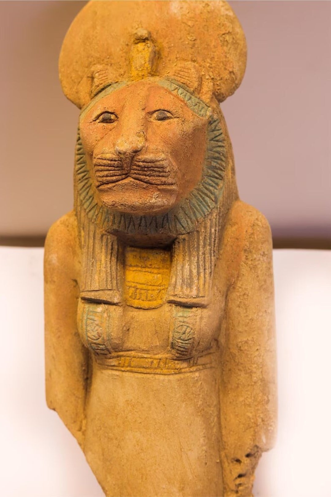 Ancient Egyptian Sekhmet Goddess, Goddess Sekhmet Statue Made From ...