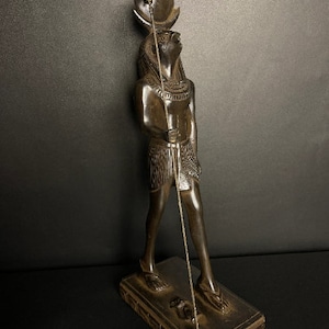 RA the Sun God of Ancient Egypt Holding the Ruling Stick - Replica ...