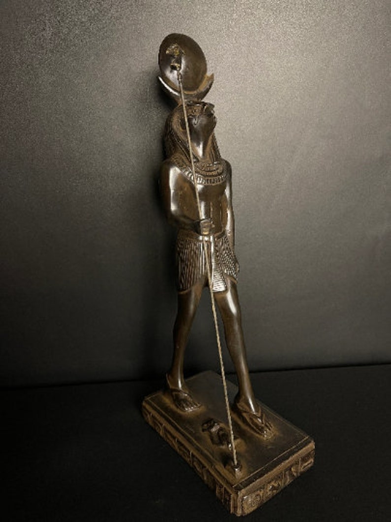 RA the Sun God of Ancient Egypt Holding the Ruling Stick - Etsy