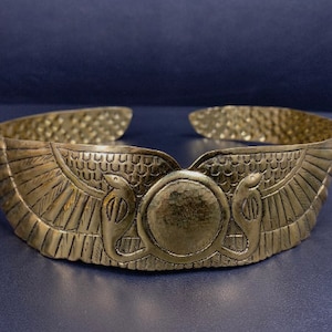 Handmade Egyptian Pharaonic Crown of the Sun One of the Oldest Symbols ...