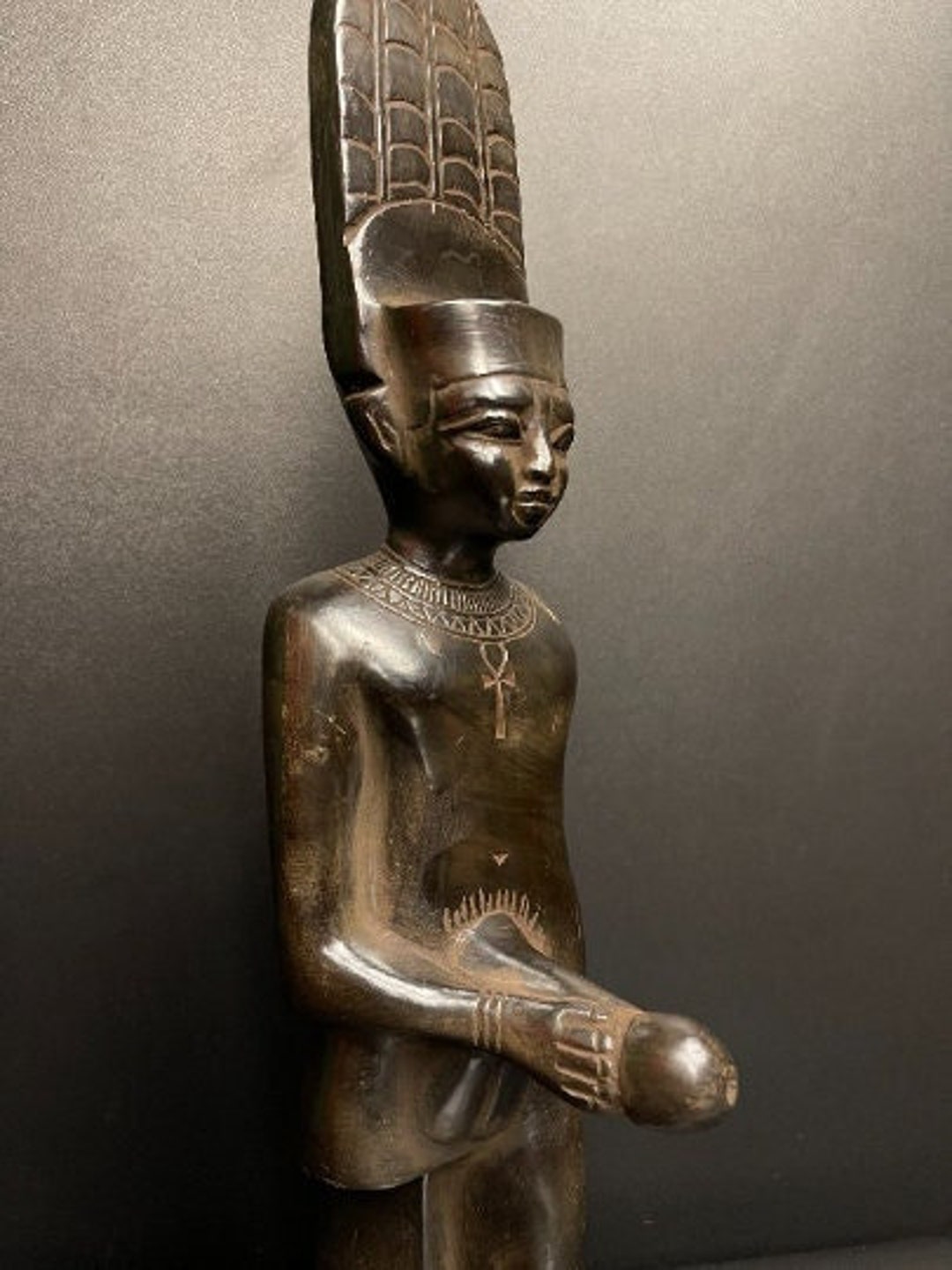 Marvelous Egyptian God MIN Phallic the God of Fertility With Amon Ra ...