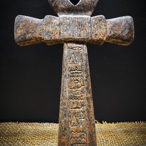 Ancient Egyptian Key of Life, Ankh Key, Handmade Ankh Statuette. - Etsy