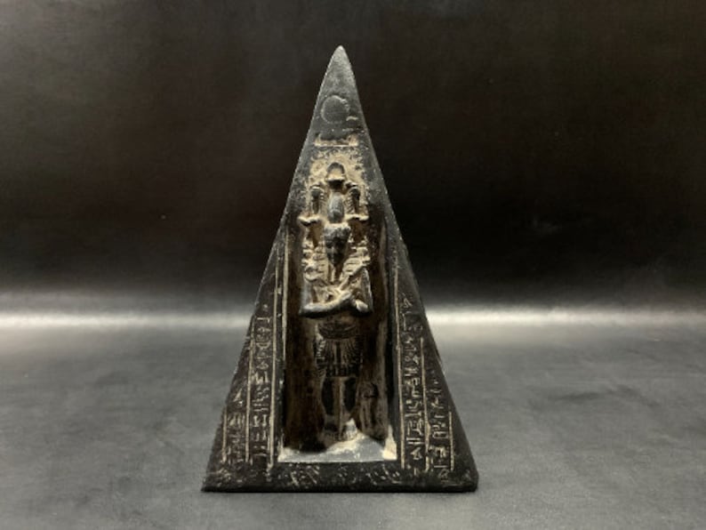 Ancient Egyptian Pyramid of Giza With Four Side Egyptian Gods - Etsy