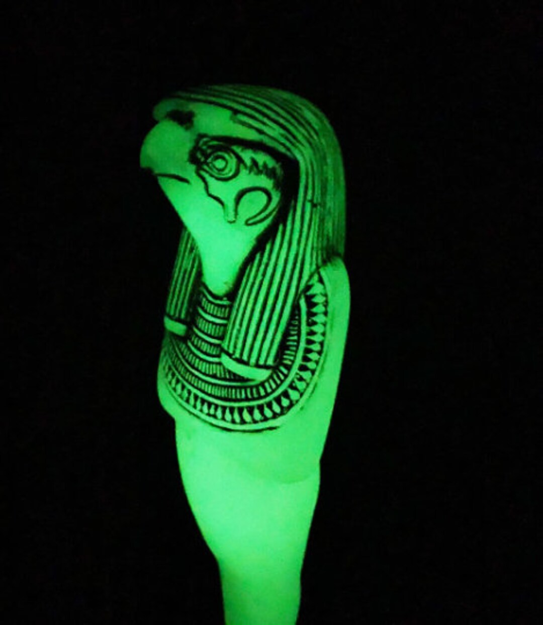 Amazing HORUS the Egyptian Falcon God of the Sky With Bird Face & Human ...