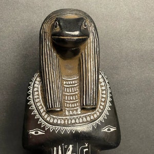 Heqet Altar Statue - Heket Goddess of Chaos & Night - Ancient Egyptian ...