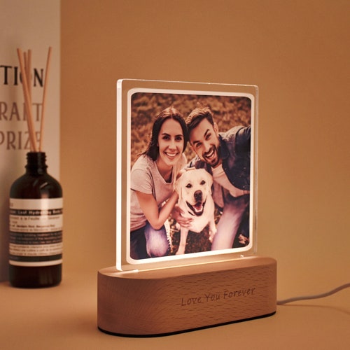 Personalized Photo 3D Lamp Custom Photo Desk Lamp Picture - Etsy