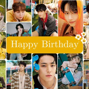 SVT Birthday Card With Envelope / Kpop Carat Greeting Card - Etsy