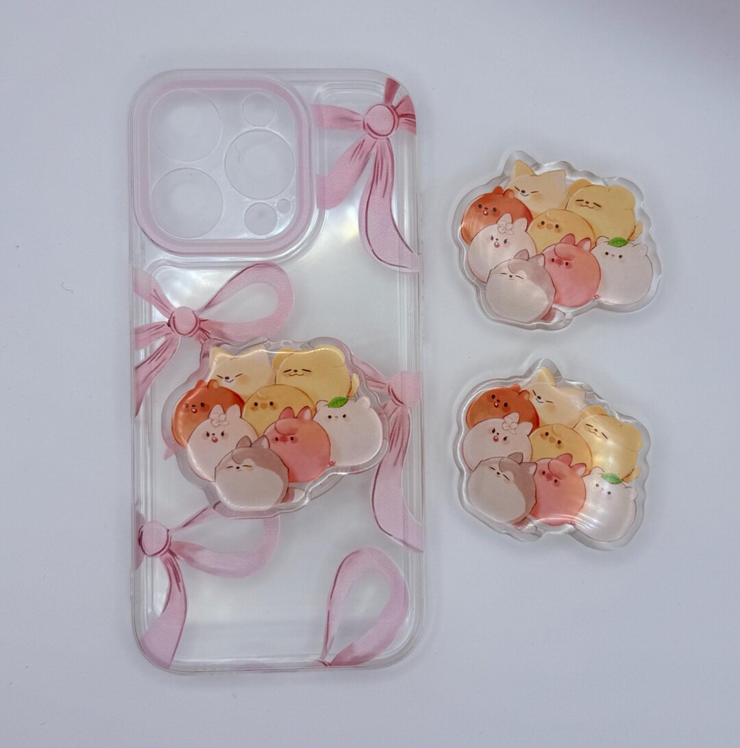 Stray Kids Group Phone Grip - SKZOO Marshmallows - Etsy