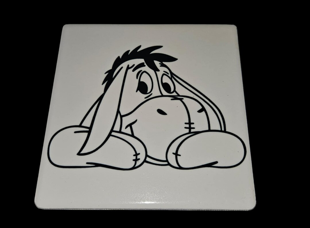 Eeyore/ Disney / Winnie the Pooh and Friends Ceramic Tile Coaster - Etsy