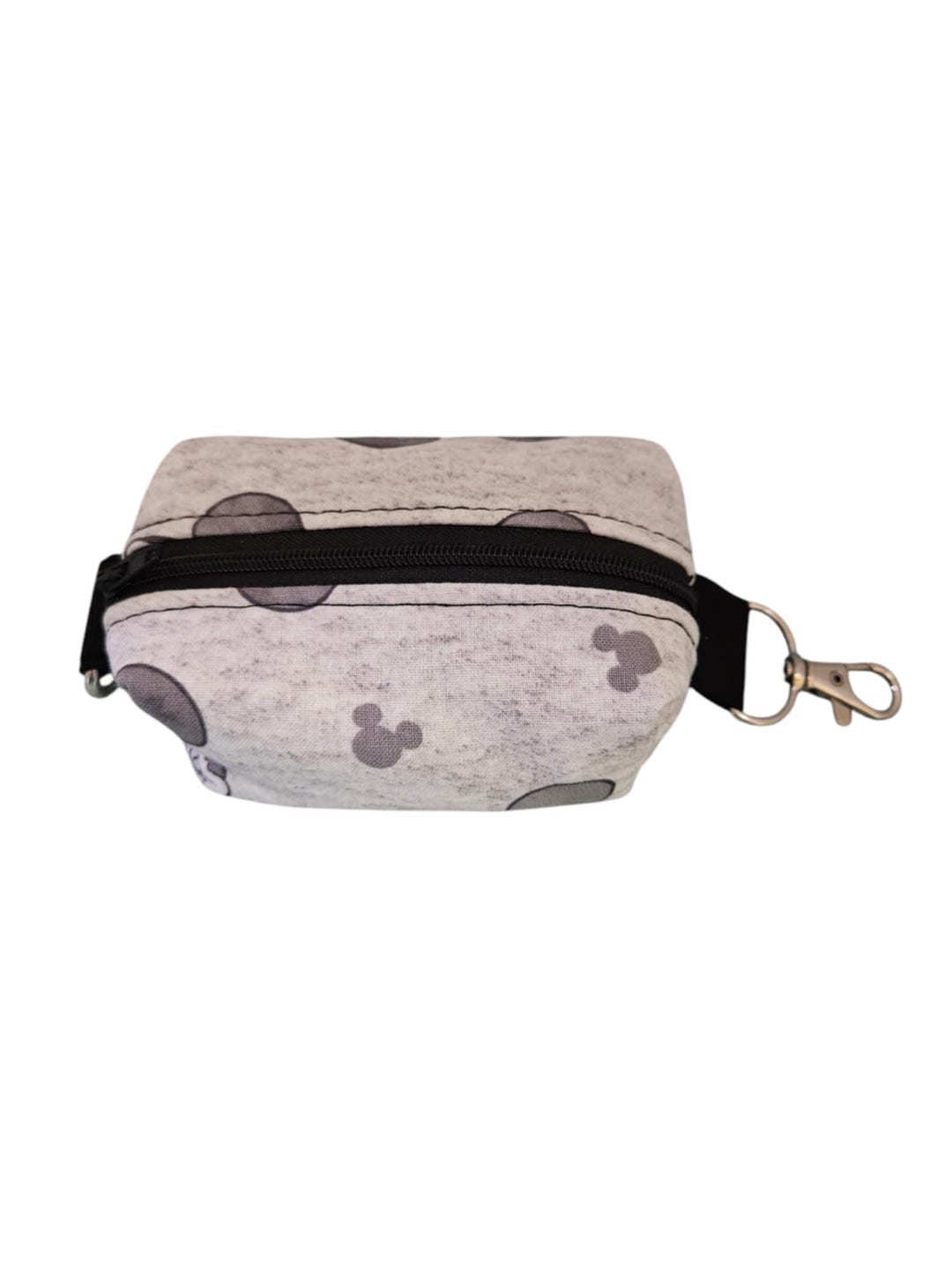 Mickey Mouse Mini Zippered Cotton Fabric Bag /100% Cotton Storage Bag ...