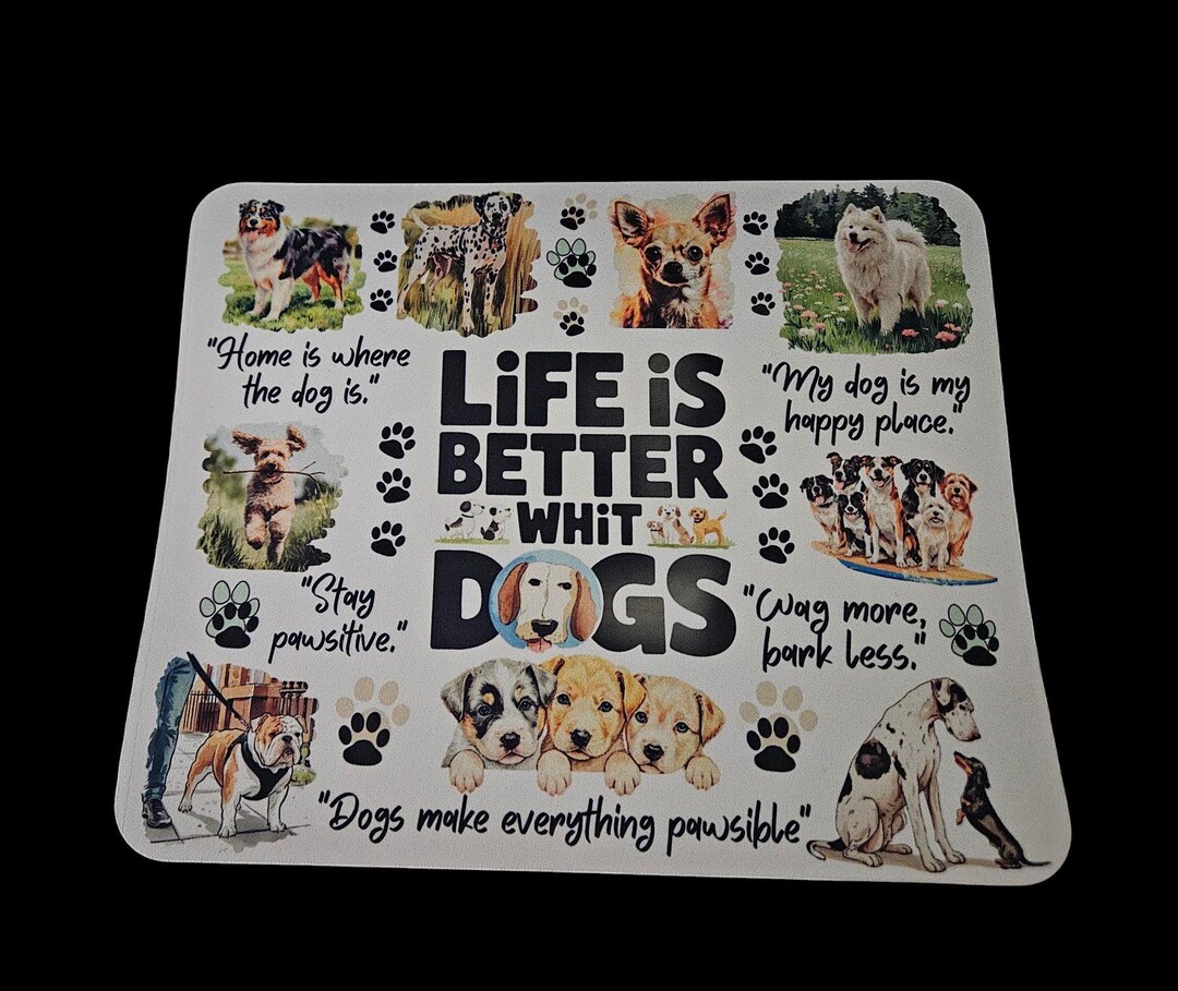 Mouse Pad, Cute Mouse Pad, Office Mouse Pad, Non-slip Mouse Pad, Life ...