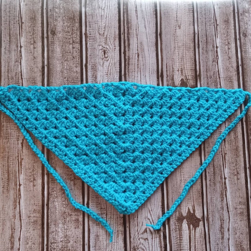 Crochet Head Scarf - Etsy