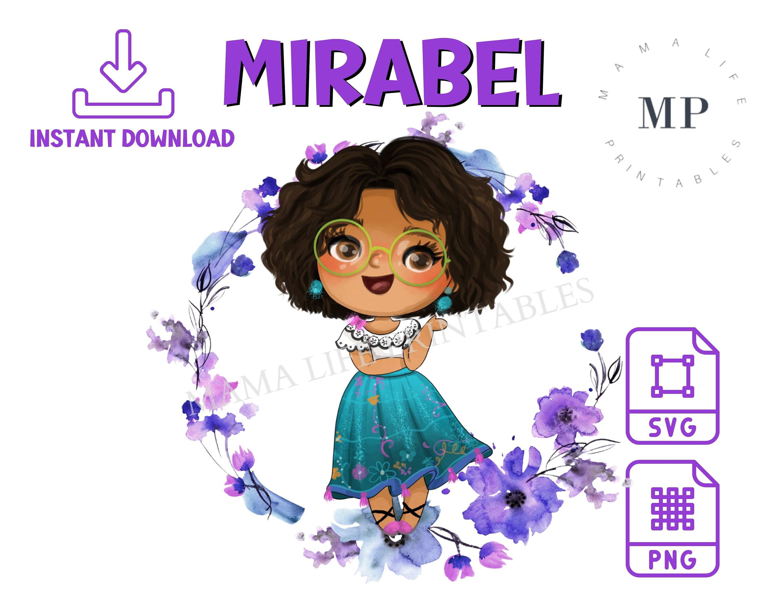 Mirabel Madrigal png svg Mirabel svg Mirabel png Encanto | Etsy Schweiz