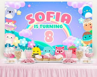 Squishmallow Backdrop - Etsy Israel