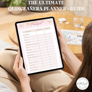 Ultimate Quinceañera Planner, Printable Planner, Sweet 15 Checklist ...