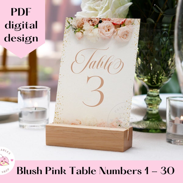Quince Table Numbers - Etsy