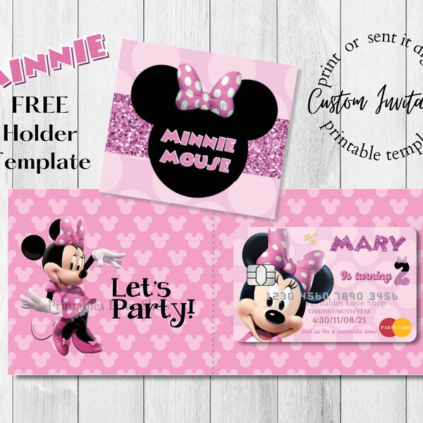 Credit Card Invitation - Etsy