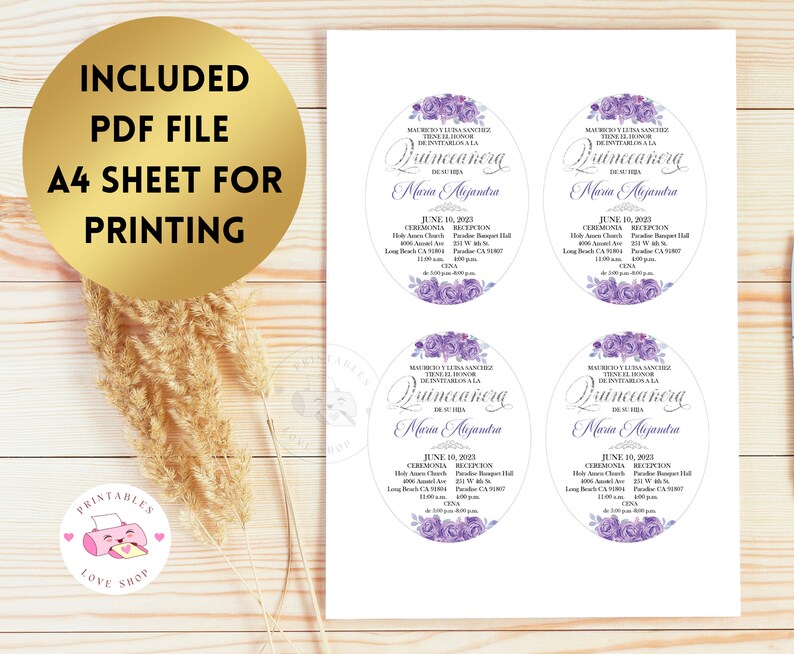 Hand-held Mirror Custom Oval Invitation Template for Mirror ...