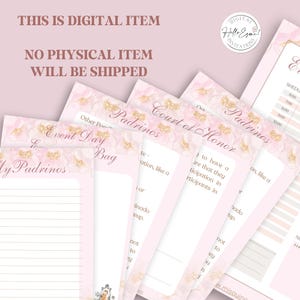 Ultimate Quinceañera Planner, Printable Planner, Sweet 15 Checklist ...