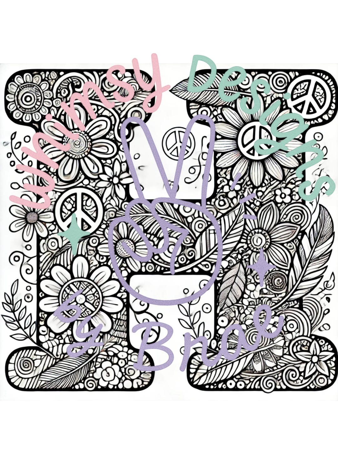 Custom Coloring Sheets - Etsy