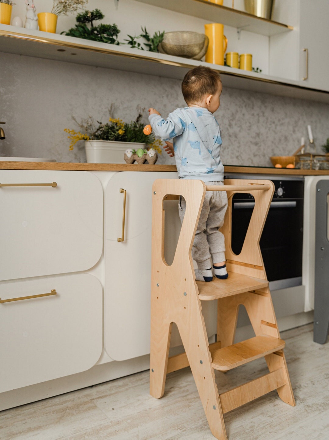 Learning Toddler Tower, Step Stool, Adjustable Toddler Tower ...