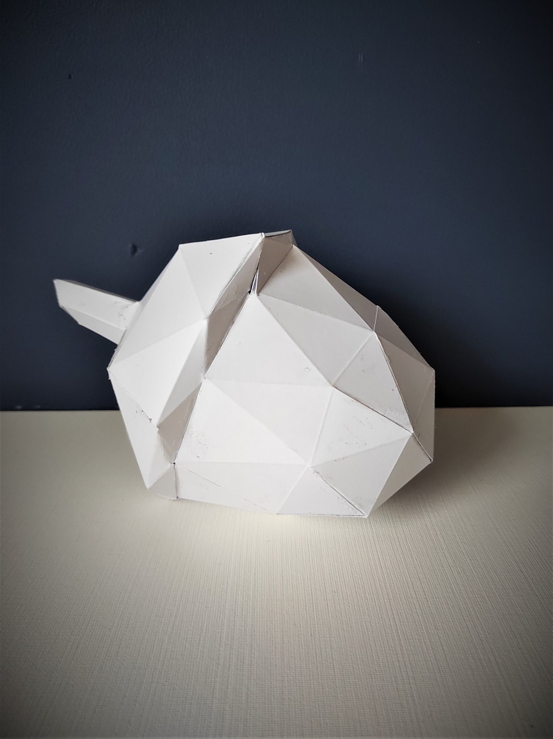 Acorn Sculpture Paper Craft Model Digital Download PDF Papercraft ...