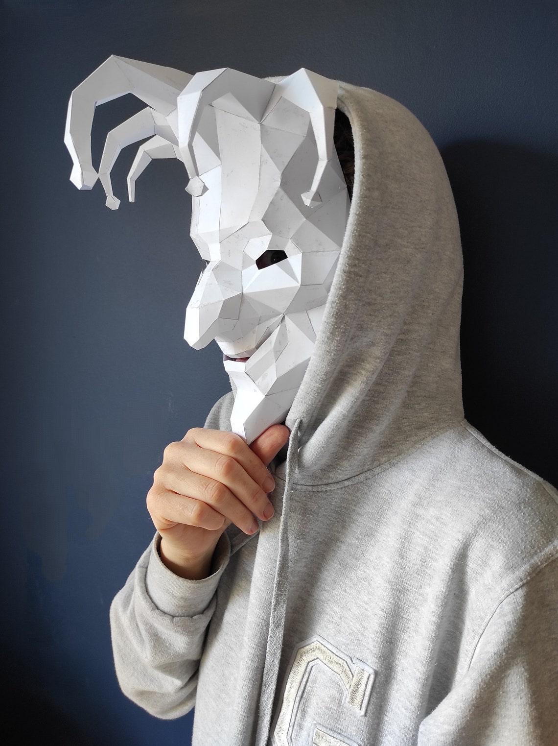 Venetian Jester Mask Paper Craft Model Digital Download PDF - Etsy