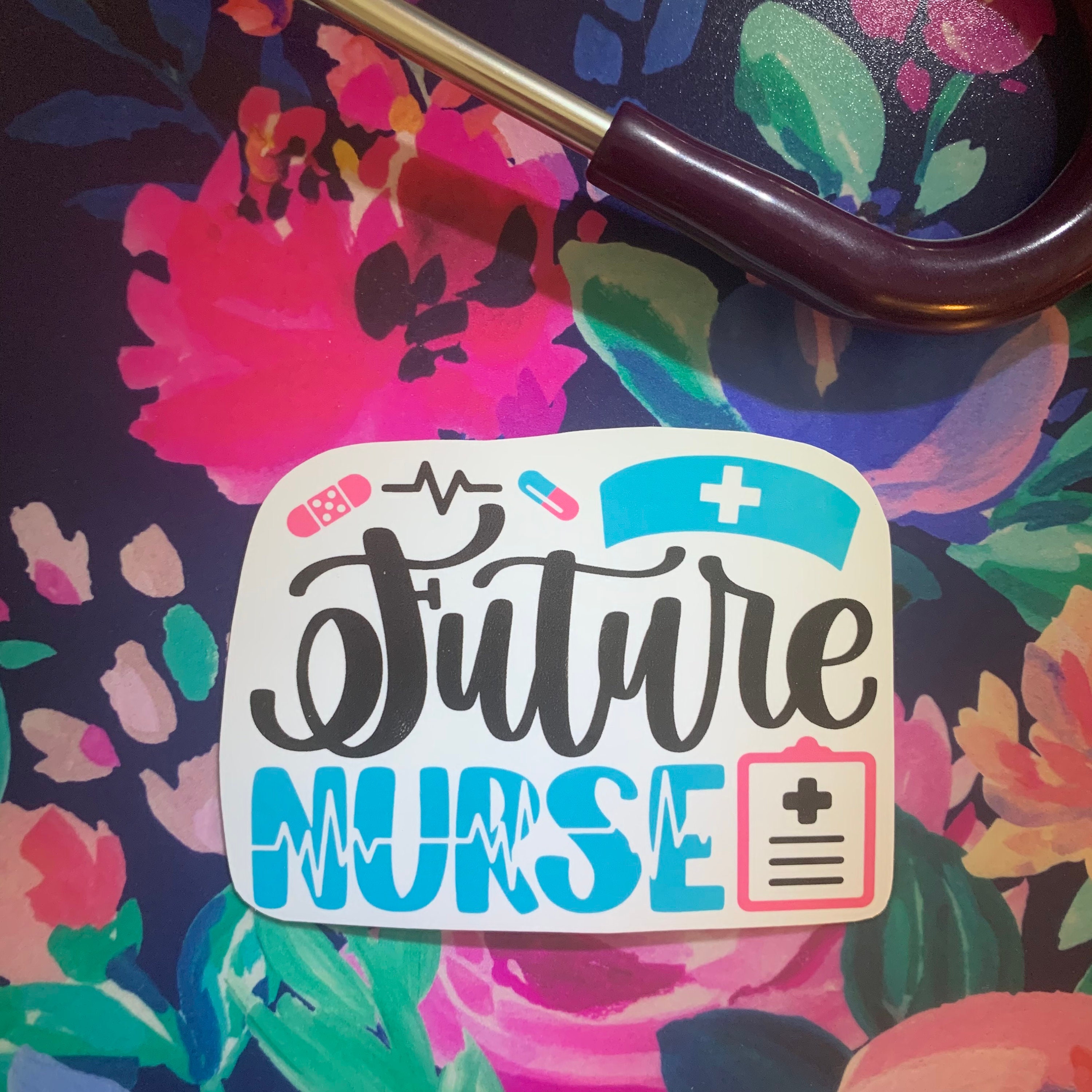 Future Nurse Sticker Nursing Student for Water Bottle Phone | Etsy