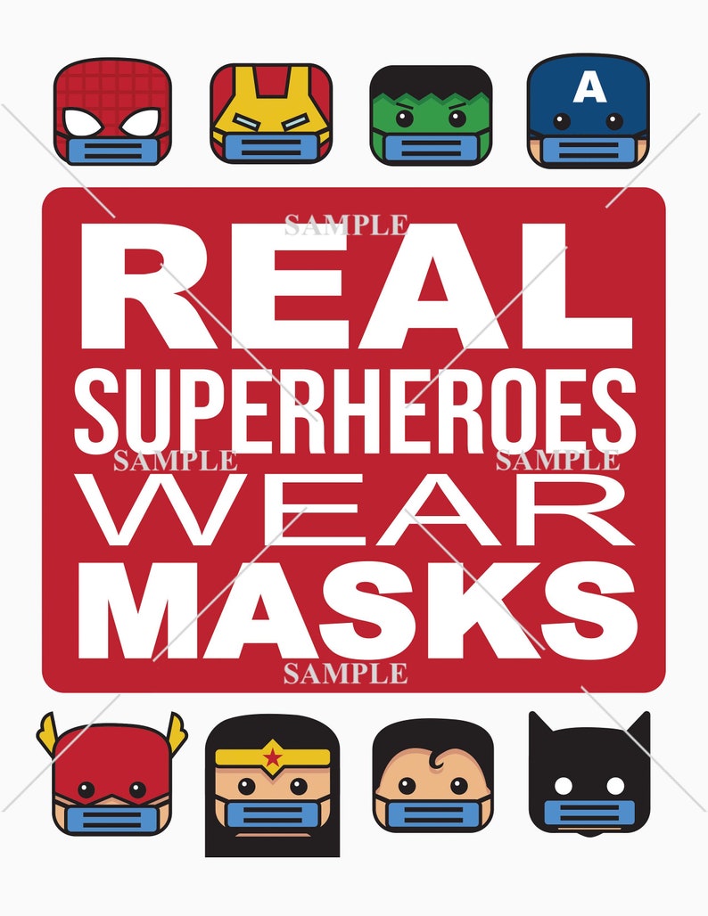 Roblox Marvel Among Us COVID Safety School Posters Bundle | Etsy