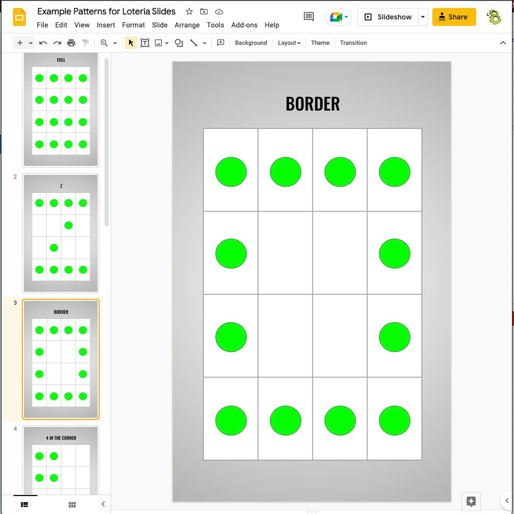 U.S. Presidents Digital Bingo/loteria Game for Google Slides - Etsy