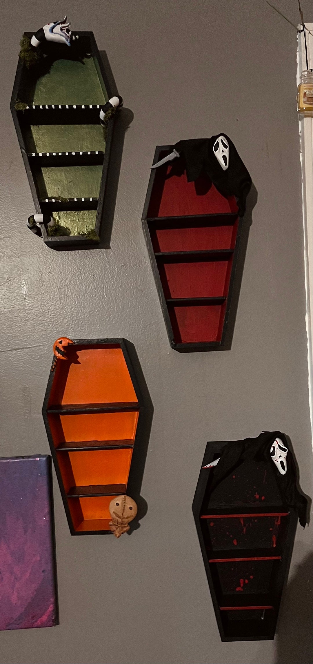 Horror Shelves - Etsy