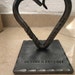 Steel Wedding - Blacksmith Made 11th Anniversary Gift - Steel Heart ...