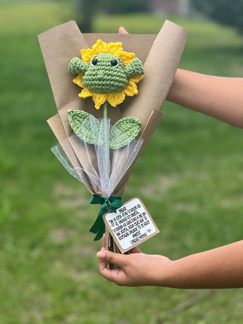 Shrek Sunflower - Etsy